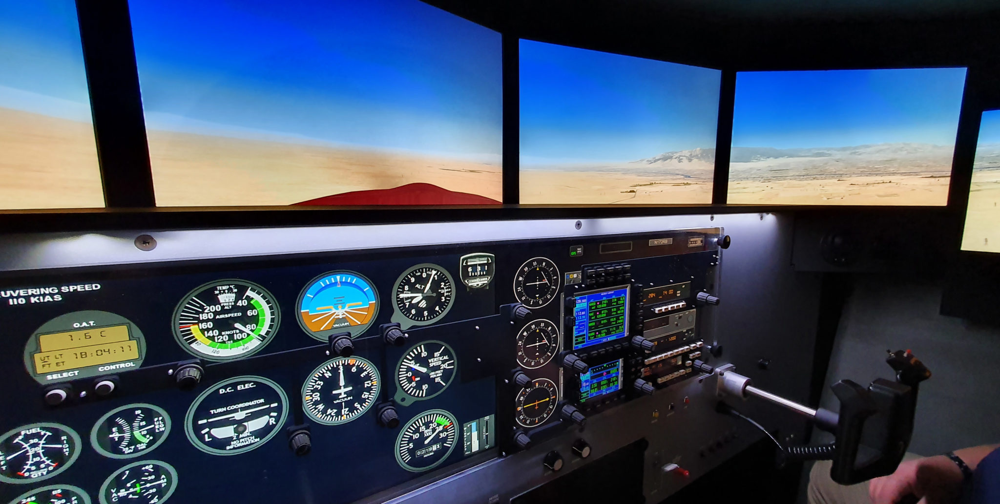 Redbird MCX ATD - Full Motion Flight Sim